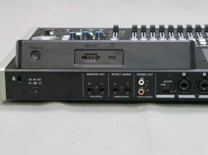 TASCAM DP-24SD 24 Track Digital Portastudio Multi-Track Audio Recorder ...