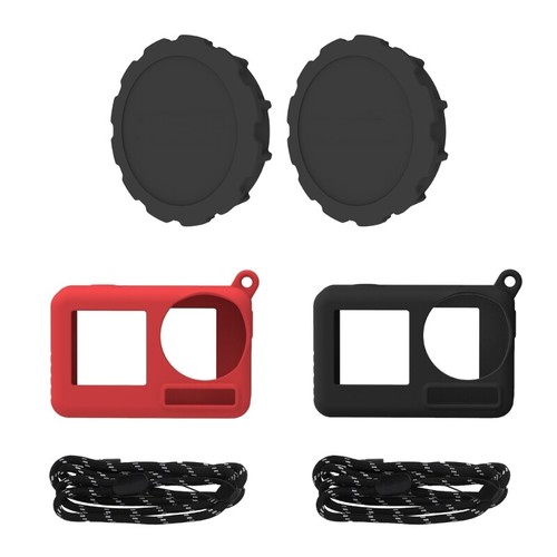 Silicone Camera Lens Cover Dust-Proof Protective Cover for Action 4/3 ...