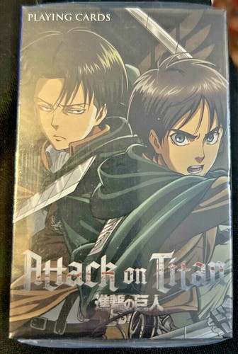 Attack on Titan Japan anime playing cards | eBay