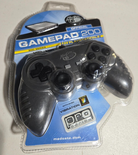 New Mad Catz Official Gamepad 200 - PS2 Controller for Playstation 2 ...