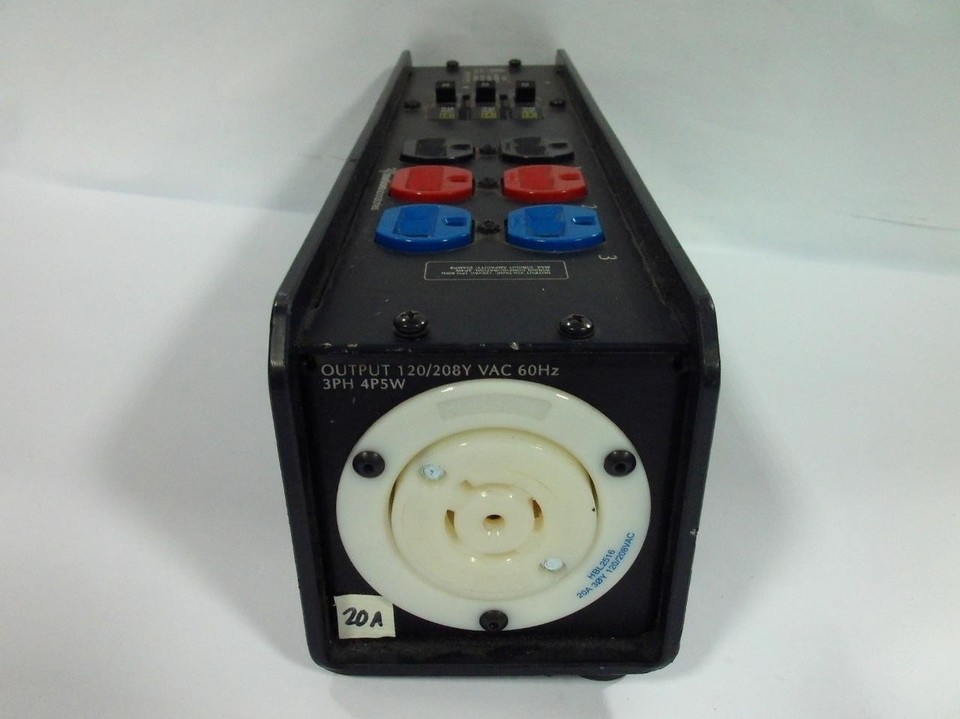 Motion Labs 1150-01-107-409-0001 Stringer Box Breakered 20A 120/208Y ...