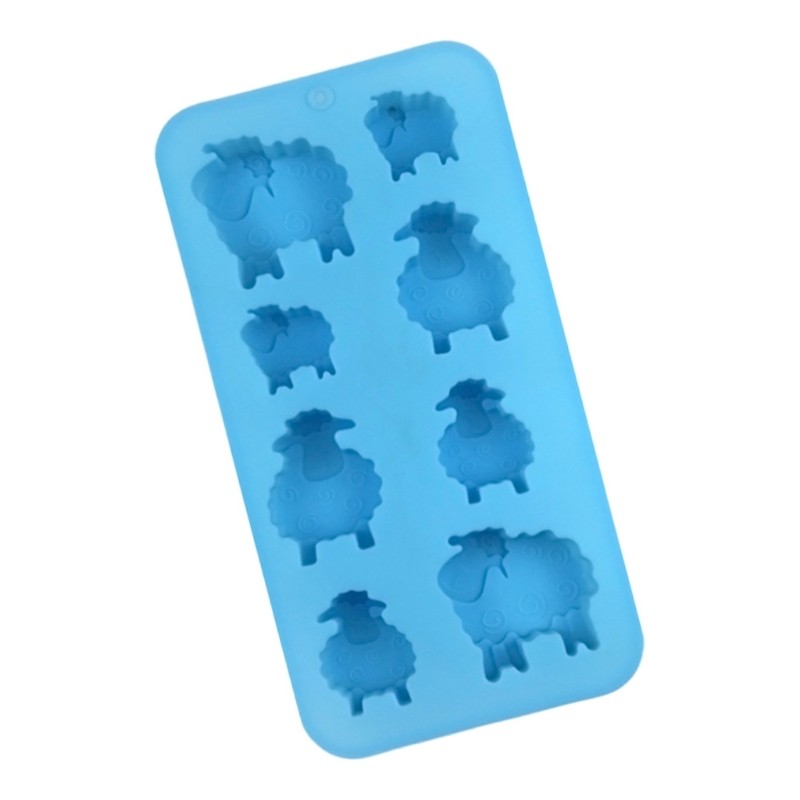Safe Silicone Sheep Mould For Chocolate Ice Cubes Baking Pastries ...