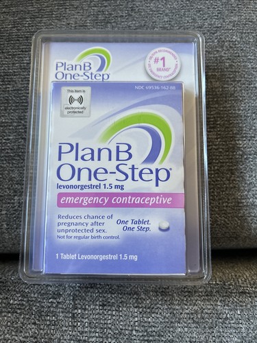 New Plan B One Step Emergency Contraceptive 1 Tablet Exp Date:08/2026 ...