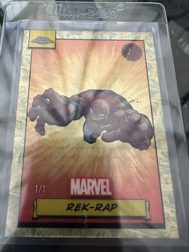 Marvel Topps Chrome Rek - Rap 1/1 | eBay Australia
