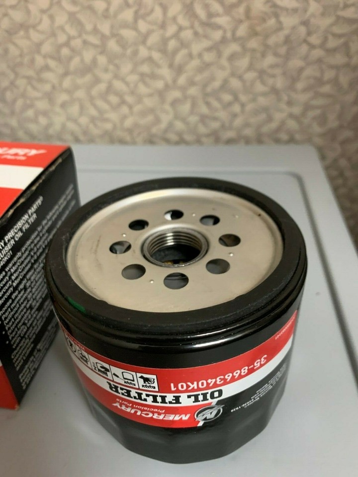 OEM MerCruiser Mercury OIL FILTER V8 35-866340Q02 35-866340Q03 35 ...