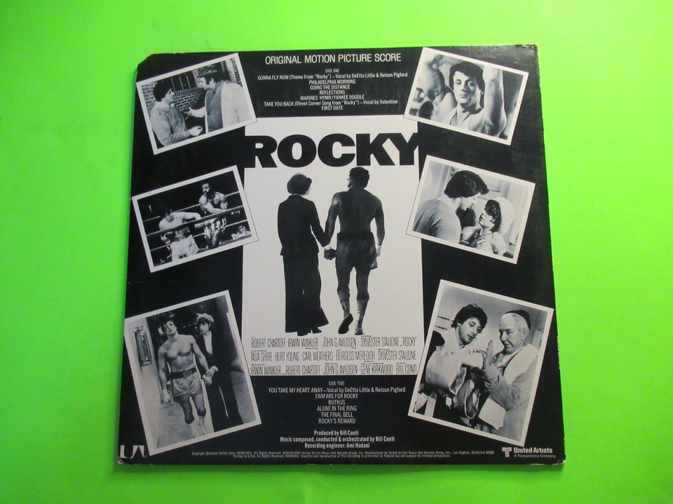 ROCKY SOUNDTRACK OST LP BILL CONTI EX | eBay