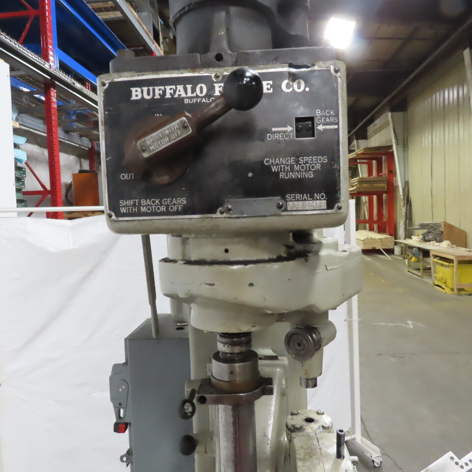 Buffalo Forge Vintage 26" Drill Press 3MT 440V 3Ph Variable Speed 125-2000RPM | eBay