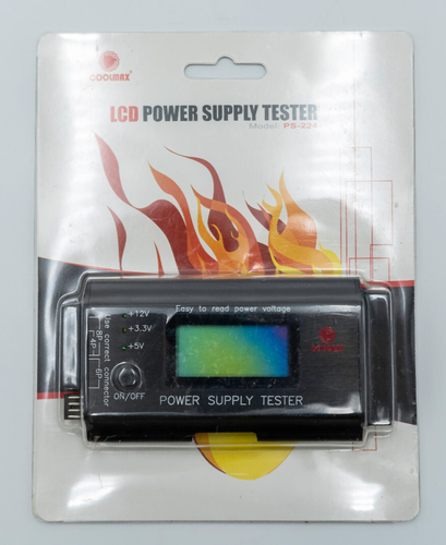 Coolmax LCD Power Supply Tester 24-Pin Model PS-224 - Power Voltage | eBay