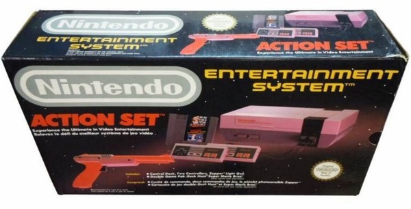 Nintendo Entertainment System Action Set Grey Console for sale online ...