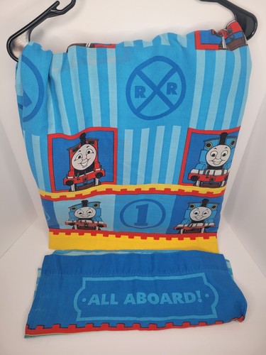 Vtg Thomas The Train Friends All Aboard Bed Sheet & One Pillow Case ...