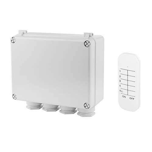 Smartwares Kit domotique sans Fil pour appareils extérieurs Plug ...