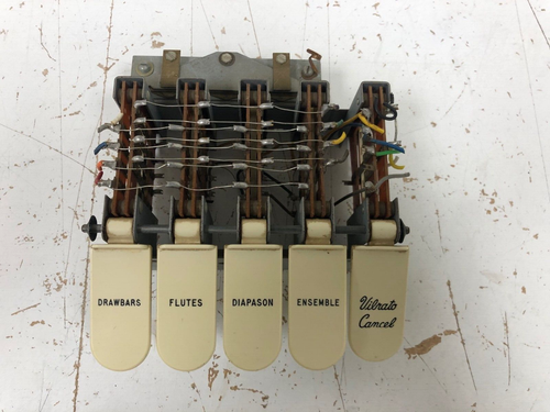 Hammond Organ M Series & Many More Drawbars/Vibrato Tabs/Switches MAKE ...