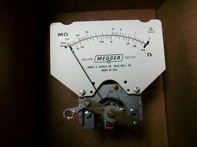 NEW BIDDLE MEGGER MAJOR TEST REPLACEMENT METER | eBay