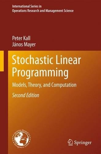 Peter Kall János Mayer Stochastic Linear Programming (Gebundene Ausgabe) | eBay