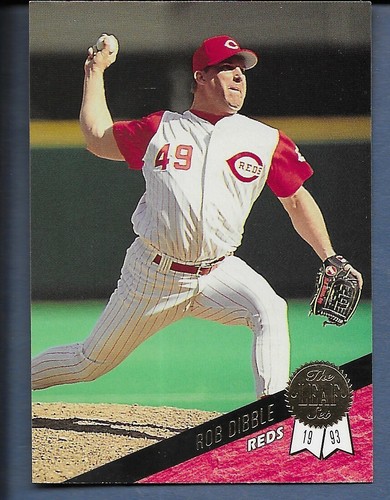 1993 Leaf Baseball #280 Rob Dibble REDS NM | eBay