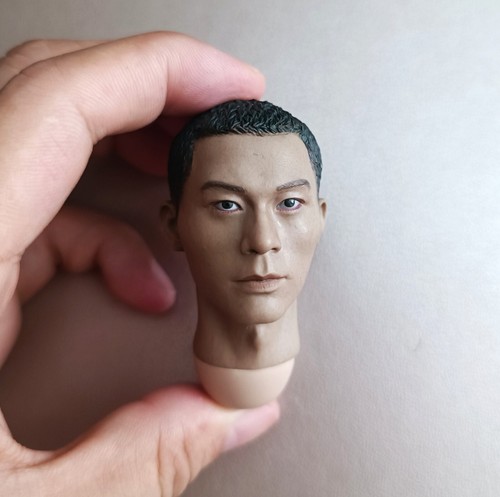 New 1/6 Chinese Soldier Male Head Sculpt for 12" Male Figure Body Model ...