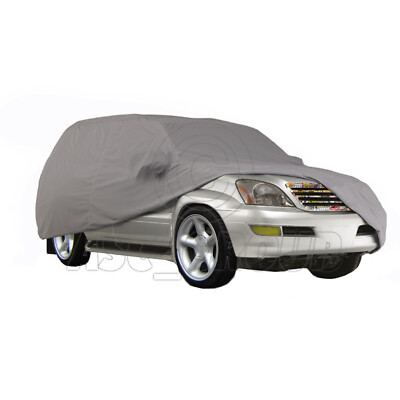 SILVER WATERPROOF CAR COVER TO FIT Mitsubishi Shogun Pinin MODELS ONLY ...