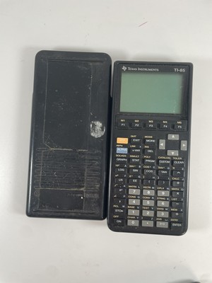 Texas Instruments TI-85 Black Handheld Advanced Graphing Scientific ...