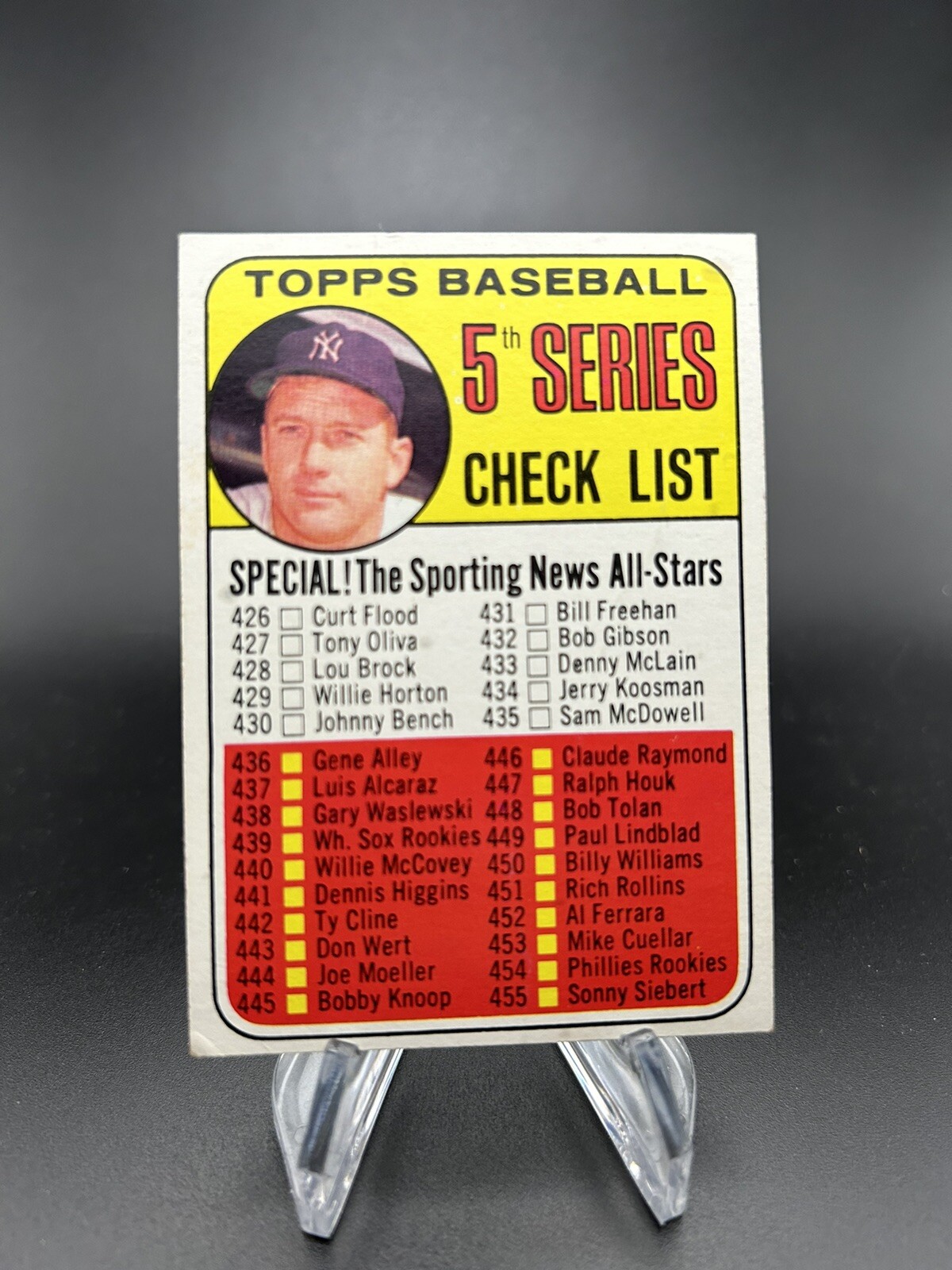 1969 Topps 5th Series Checklist Mickey Mantle #412 EX+ | eBay