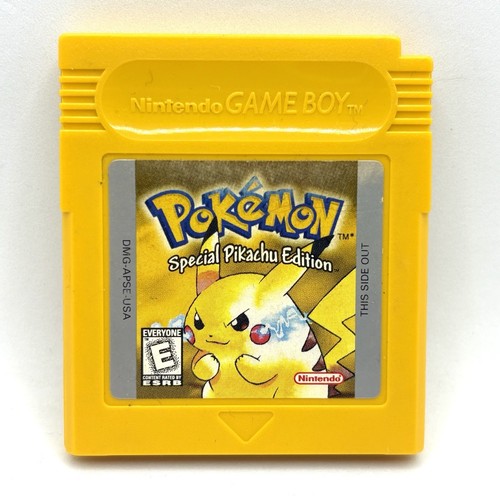 GB Pokemon Yellow -Game Boy Authentic Almost Full Pokédex Gameboy | eBay