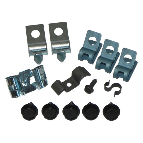 Fuel Line Clip Clamp Bracket Kit Cars With No Return 1969 Pontiac ...