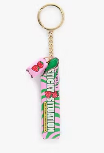 Kate Spade Sticky Situation Bubble Gum Key Chain Bag Charm KK206 NWT | eBay