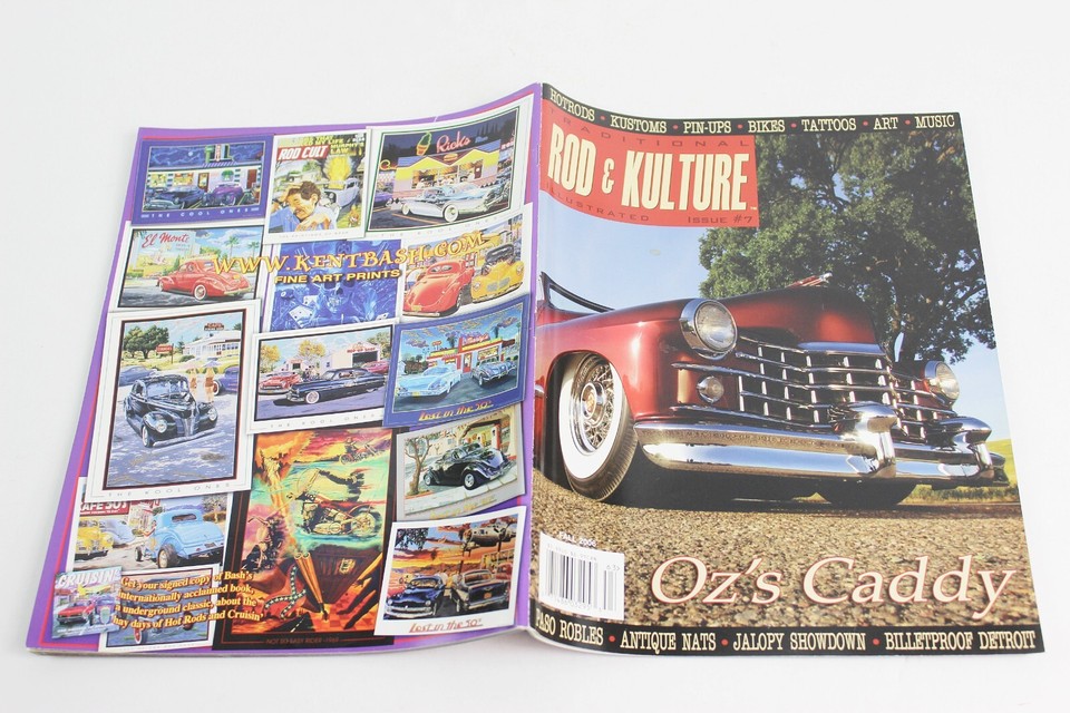 TRADITIONAL ROD & KULTURE Magazine #7 Hot Rods Custom Vintage Cars Fall ...