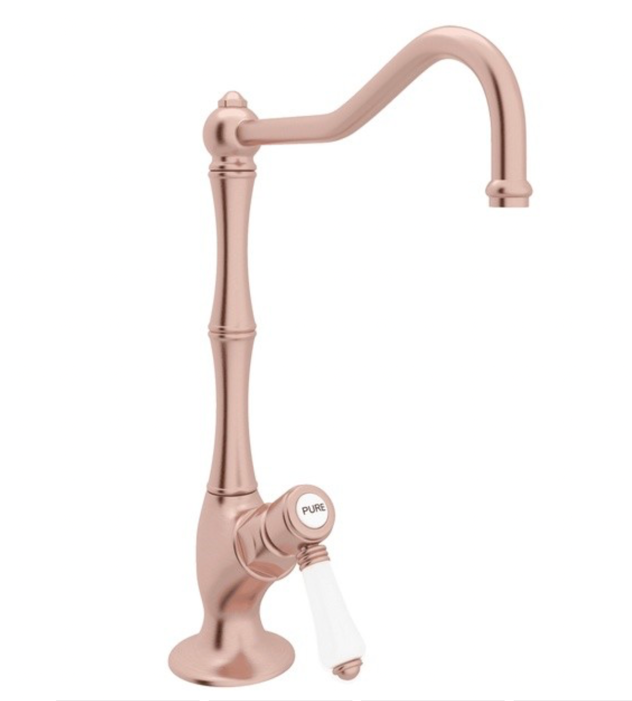 Rohl A1435LMRG-2 Acqui Column Spout Filter Faucet w/ Mini Metal Lever ...