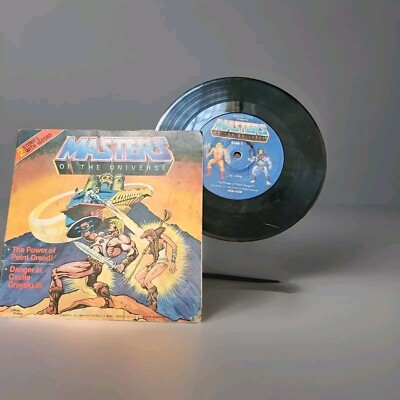 MASTERS OF THE UNIVERSE POWER OF POINT DREAD 1982 7" 33RPM VINYL STORY ...