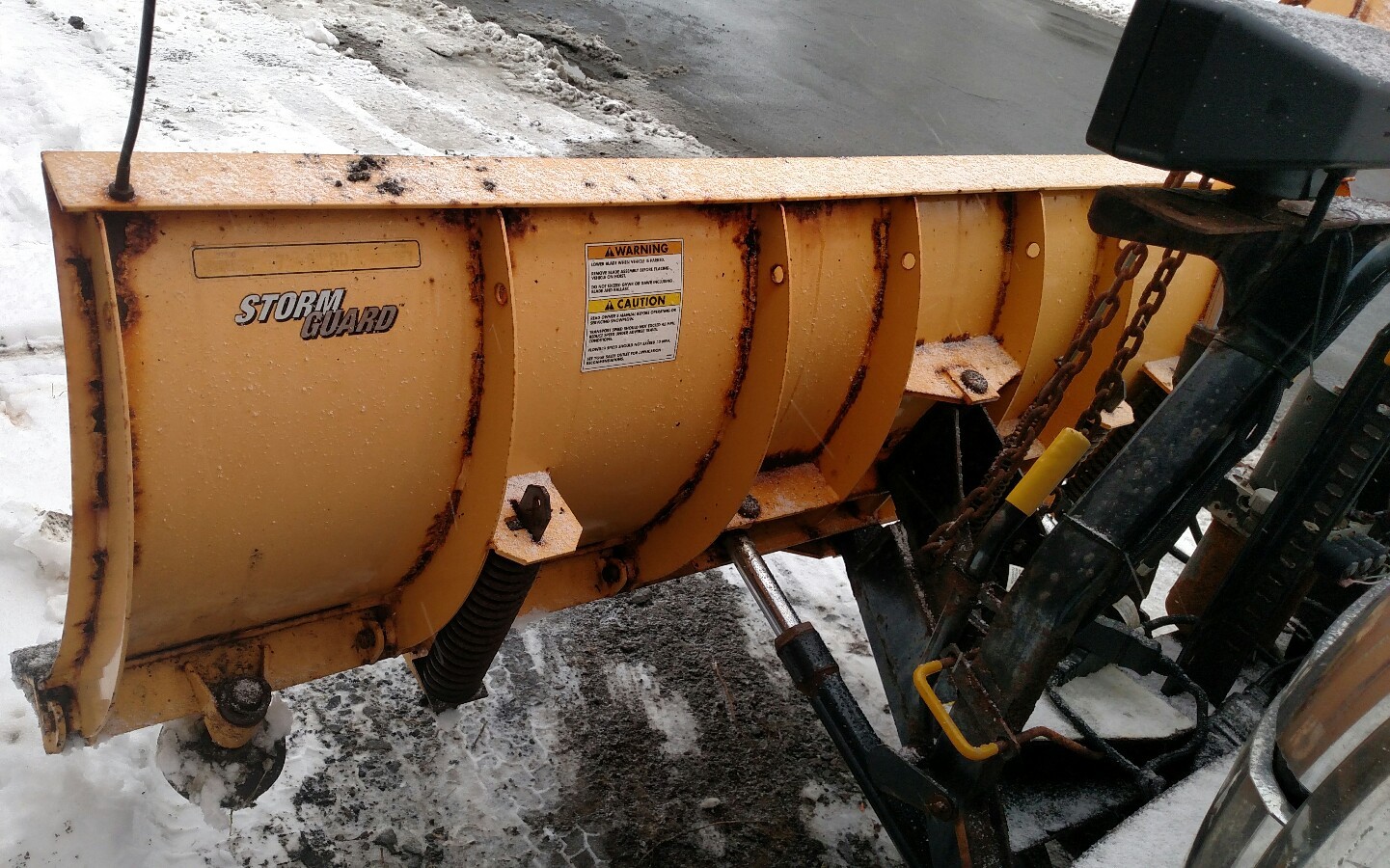 7'6" FISHER MINUTE MOUNT 2 II SNOW PLOW DODGE , Chevy , Ford, GMC | eBay