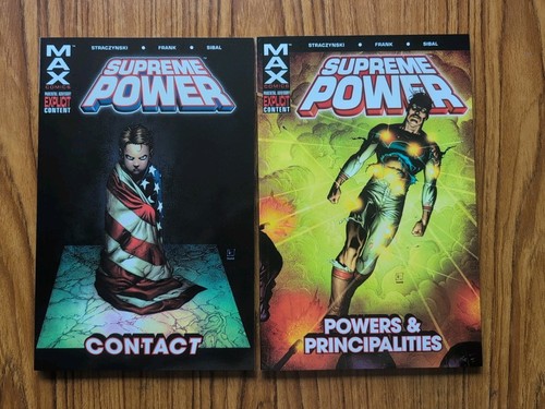 Supreme Power Vols #1-2 By Straczynski & Frank | eBay