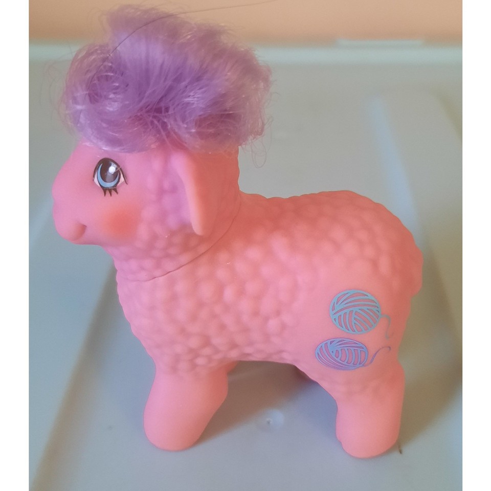 My Little Pony G1 Baby Wooly Pink Lamb NM Near Mint Vintage Hasbro MLP ...
