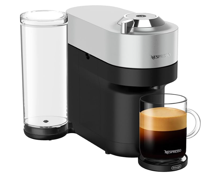 Nespresso Vertuo Pop+ Deluxe Coffee and Espresso Machine by De'Longhi ...