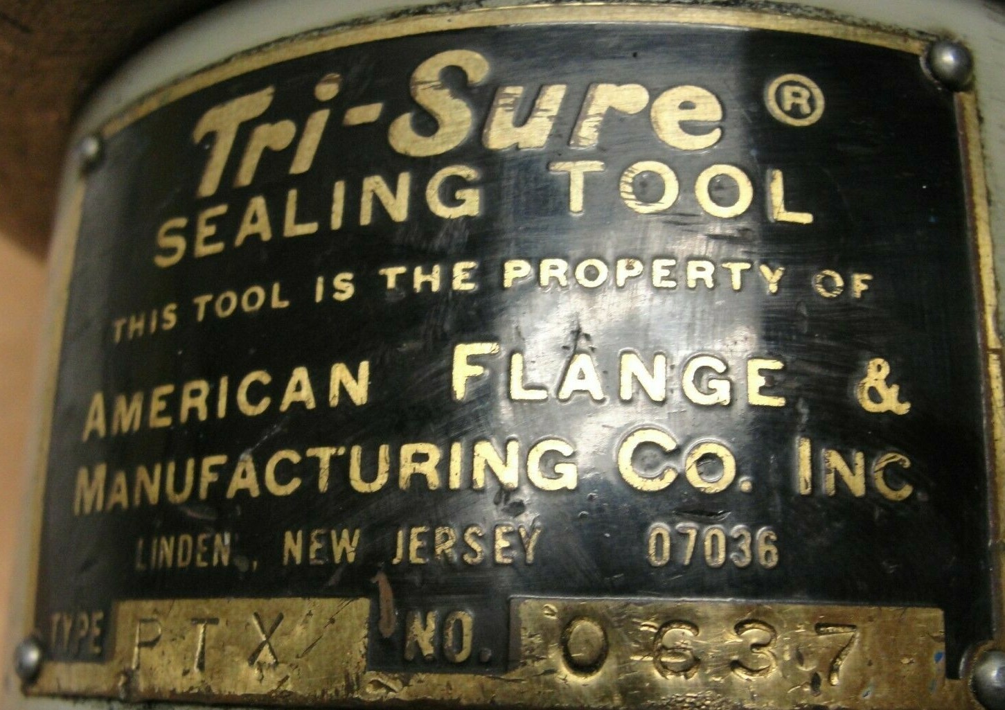 Tri-Sure Sealing Air Pneumatic Crimping Crimp Tool Type PTX used | eBay