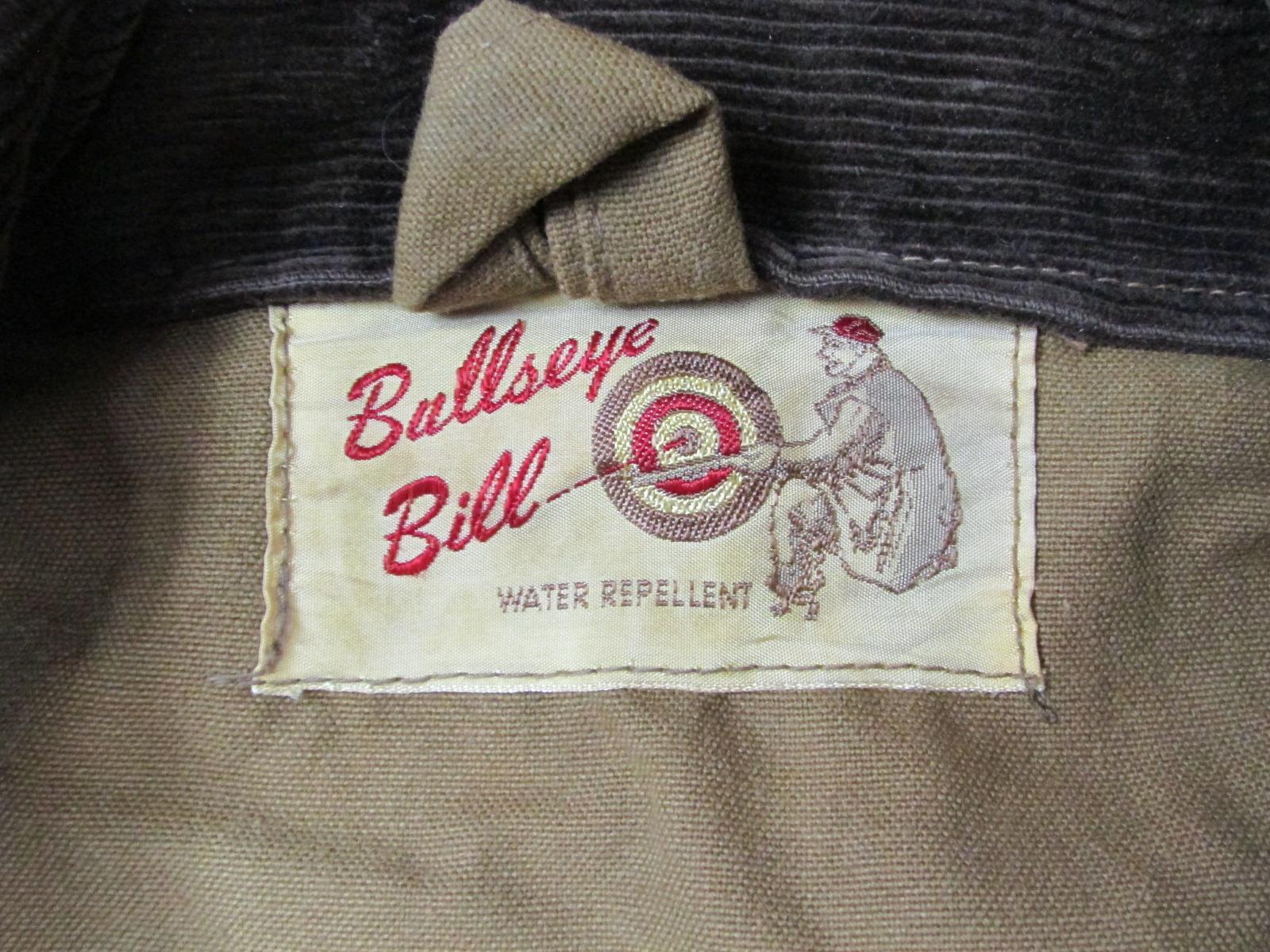 Vintage 1970s Bullseye Bill Hunting Field Jacket Drab… - Gem