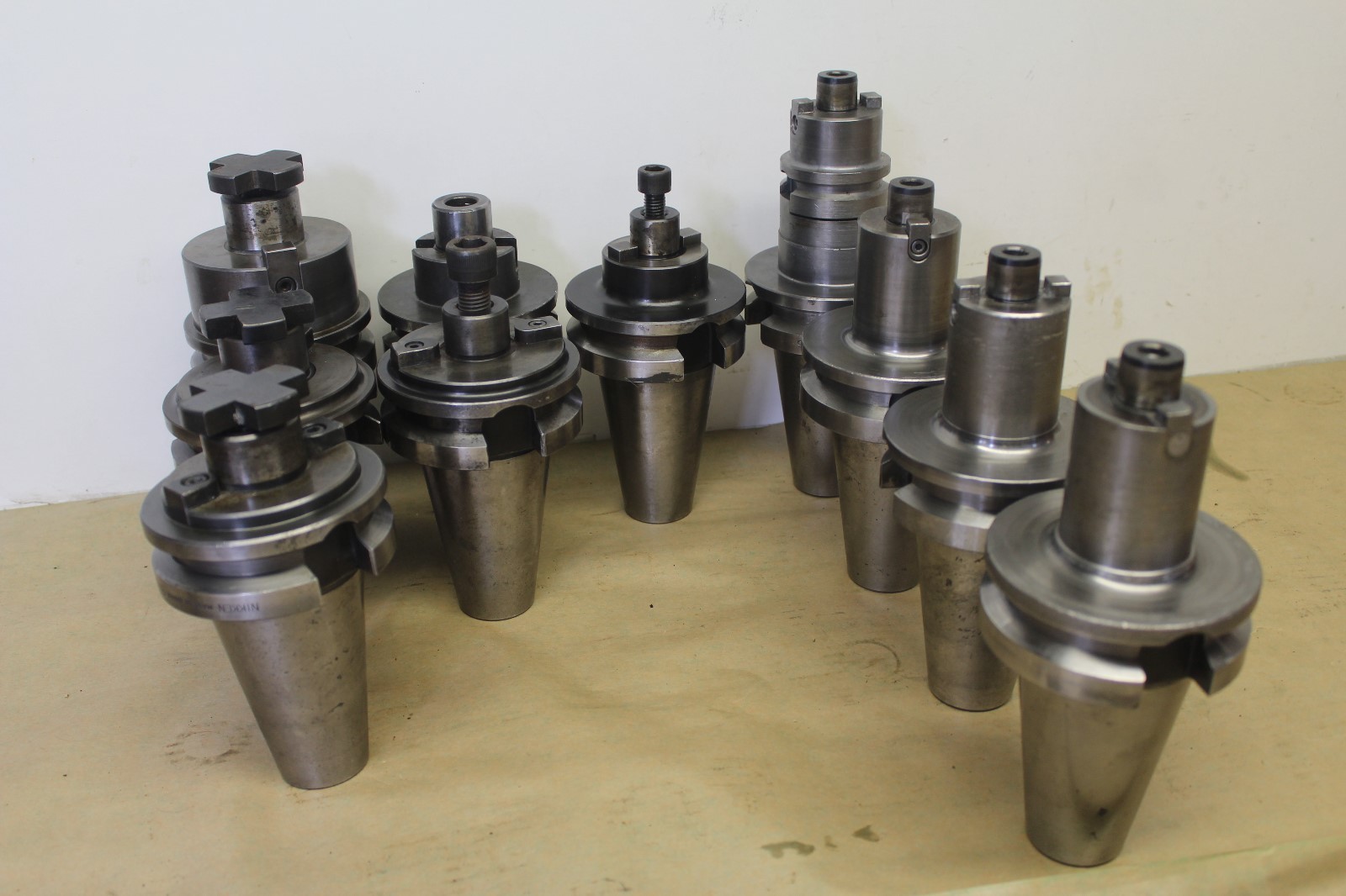 BT50 Collet Chucks Side Locks Shell Mill Arbor Tools Tooling CNC ...