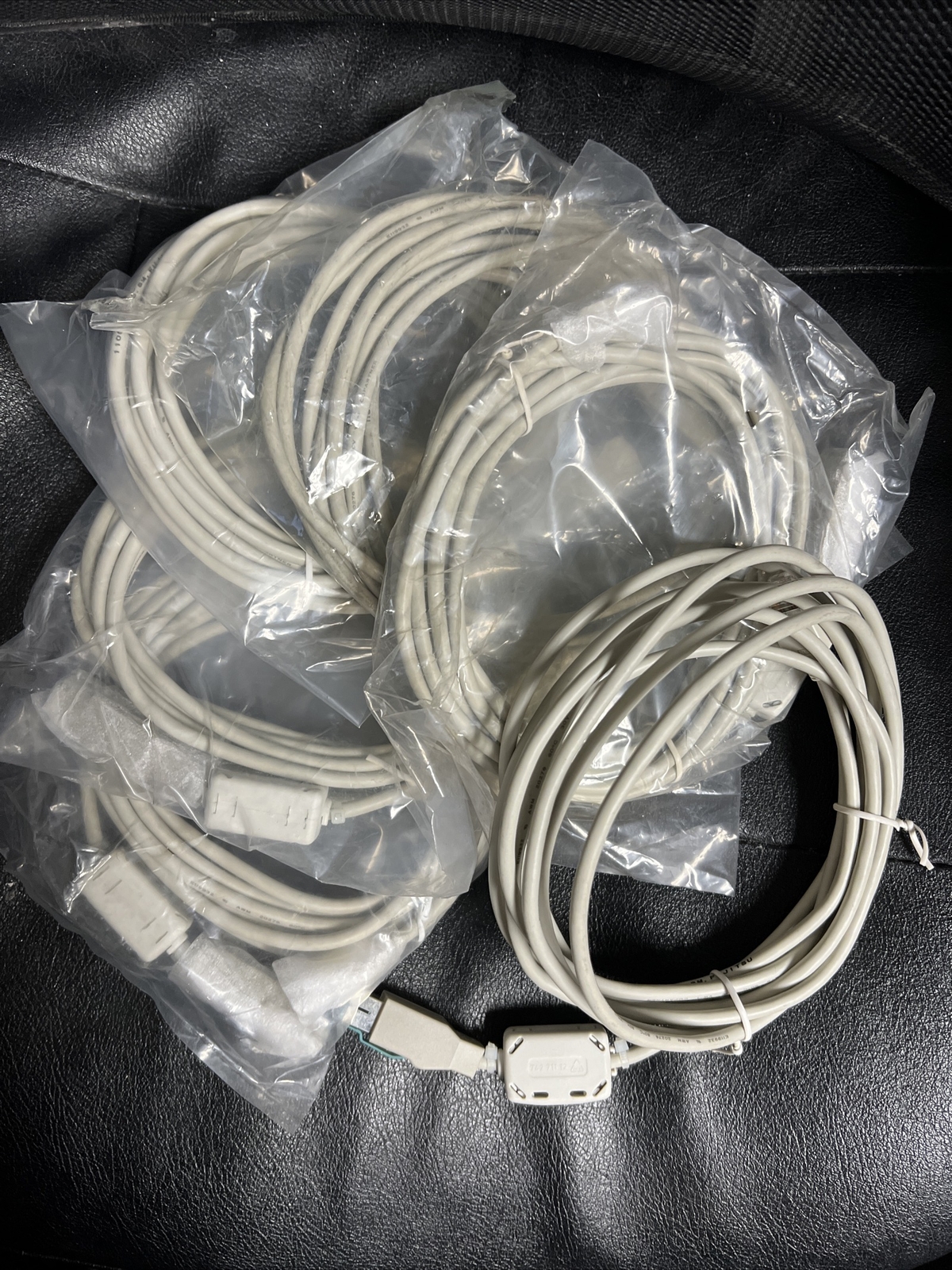 LOT OF 5 FUJITSU Print Cable POS Cable 30V Power USB To RJ45 3.8M ...