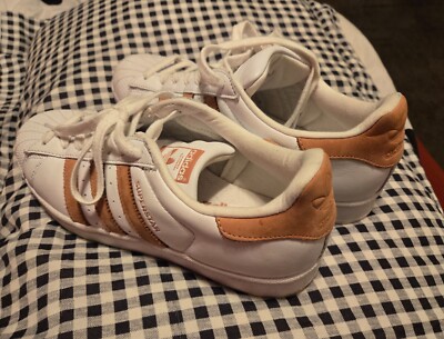 Size 8.5 - adidas Superstar White Gold 789002 | eBay