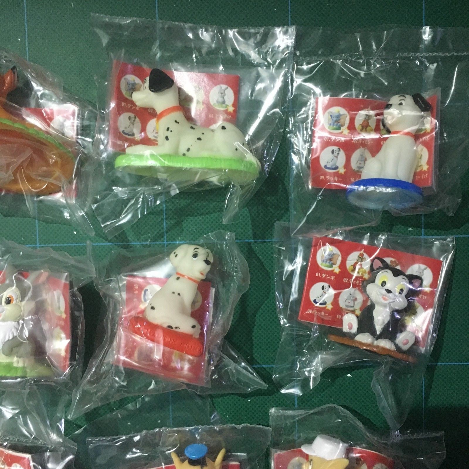 Disney Tomy Finger Puppet Figure set 15 pezzi Dumbo-Carica 101-3 ...