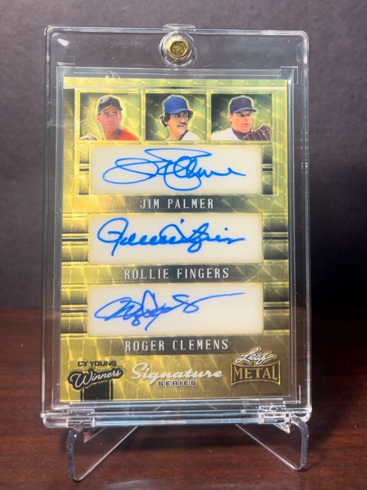 2024 Leaf Signature Series Gold Auto #1/1 6 HOF signatures | eBay