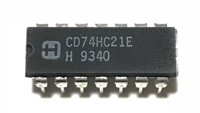 1PCS Harris CD74HC21E 74HC21 Dual 4-Input Positive-AND Gates - New IC ...