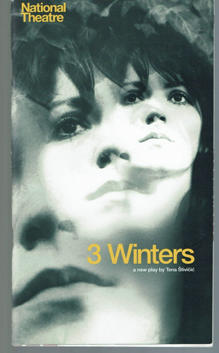 3 winters hand signed Theatre programme Sophie Rundle Adrian Rawlins ...