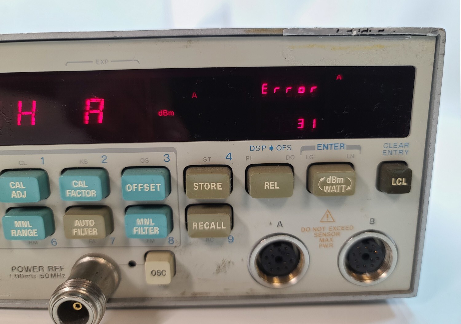 HP 438A Power Meter Hewlett Packard | eBay