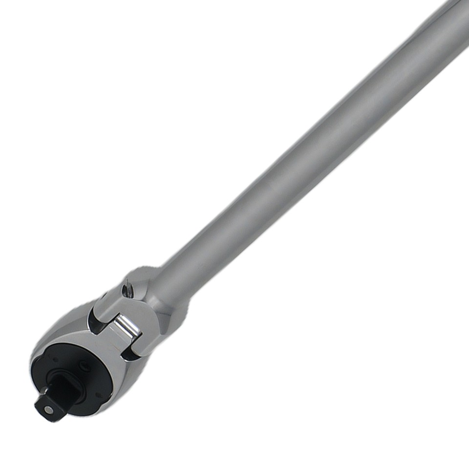 18in 3/8in Drive Extra Long Flex Head Ratchet 40CR 72-Tooth Quick ...