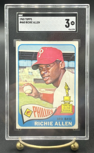 1965 Topps Richie Allen #460 All-Star Rookie SGC 3 | eBay