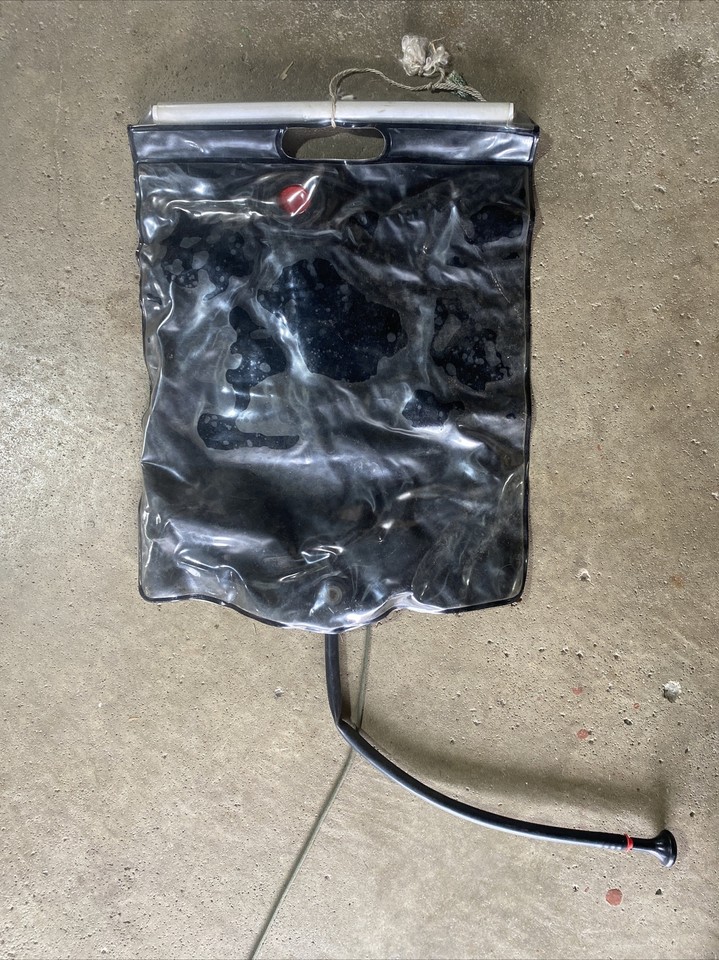 H2O Sun Shower II 5 Gallon Camping Solar Hot Water Hiking Boating ...