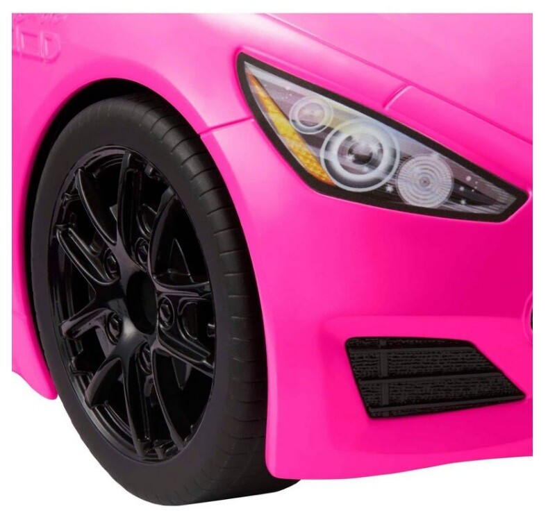 Barbie Convertible 2-Seater Vehicle Hot Pink Car Toy Gift Kids Girl ...