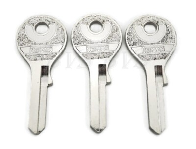 3x NEIMAN BLANK KEY For BMW R25 R27 R50 R60 R69 R69S R75/5 B69K ...