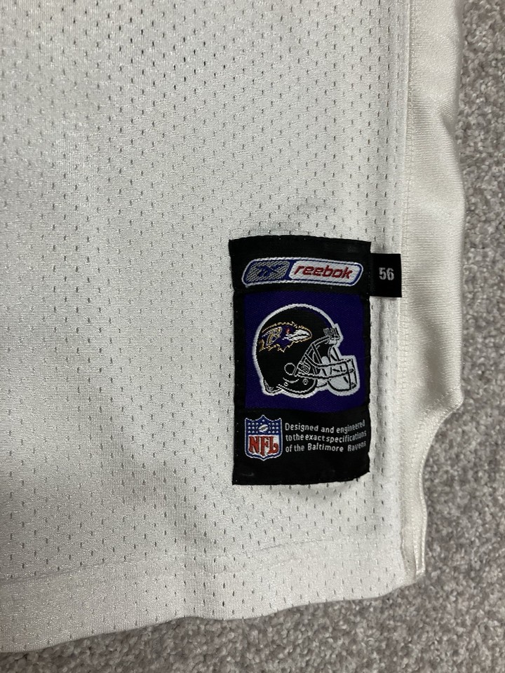 Ray Lewis Vintage Authentic Baltimore Ravens Reebok NFL Jersey 56 XXL ...