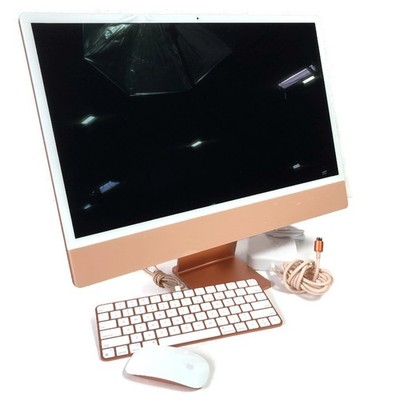 Apple A2438 M1 24" 2021 iMac Oct Core M1 3.2GHz 16GB 512GB SSD w/ KB&M ...